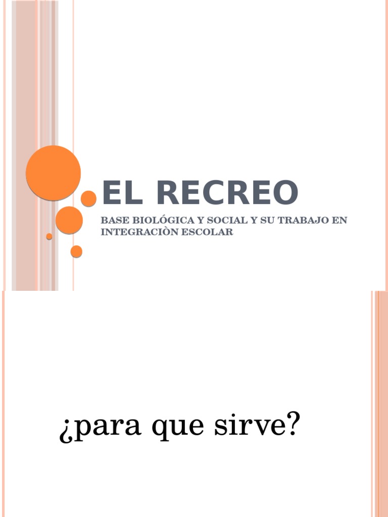 El Recreo | PDF | Atención | Evaluación neuropsicológica