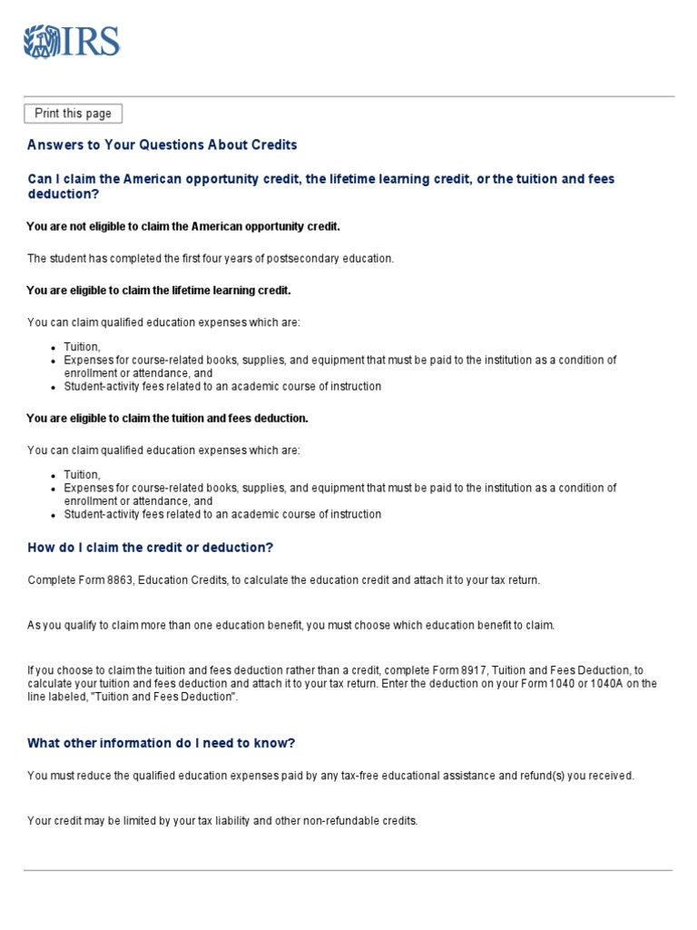 Interactive Tax Assistant Interview Summary | PDF | Irs Tax Forms | Expense