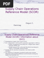 SCOR Model Overview for Supply Chains | PDF | Supply Chain | Business ...