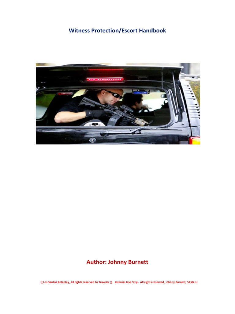 VIP Protection and Escort Handbook | PDF | National Security | Violence
