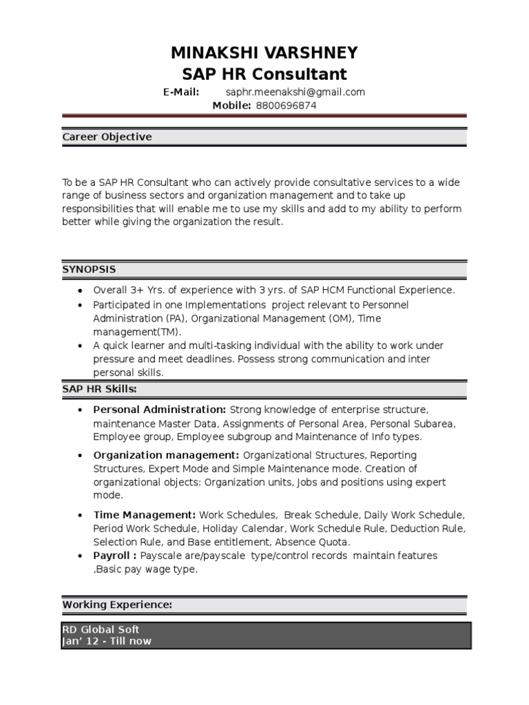 Meenakshi CV | PDF | Employment | Insurance