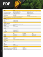 JLG 1255 Spec Sheet | PDF | Horsepower | Axle