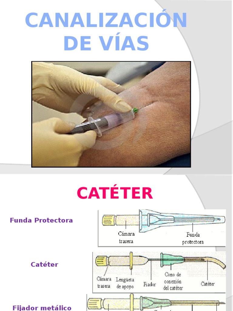 Canalización De Vías Terapia Intravenosa Medicina