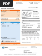 T-Mobile Invoice and Billing Statement | PDF | T Mobile Us | Receipt