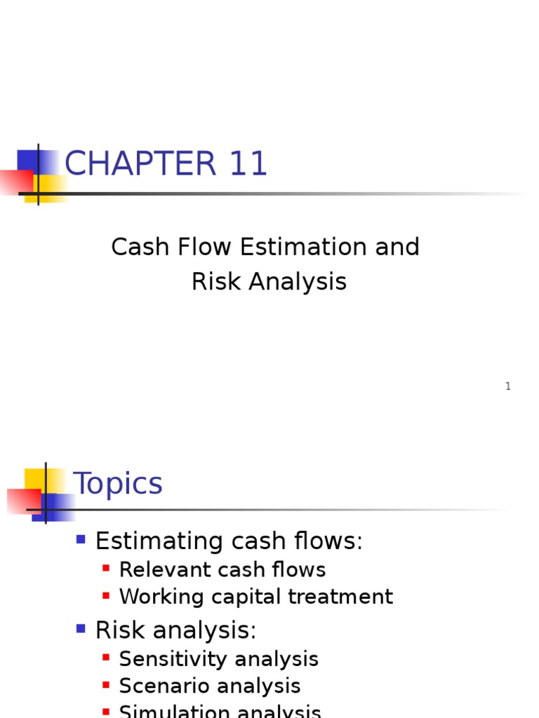 Cash Flow Estimation and Risk Analysis | Beta (Finance) | Cost Of Capital