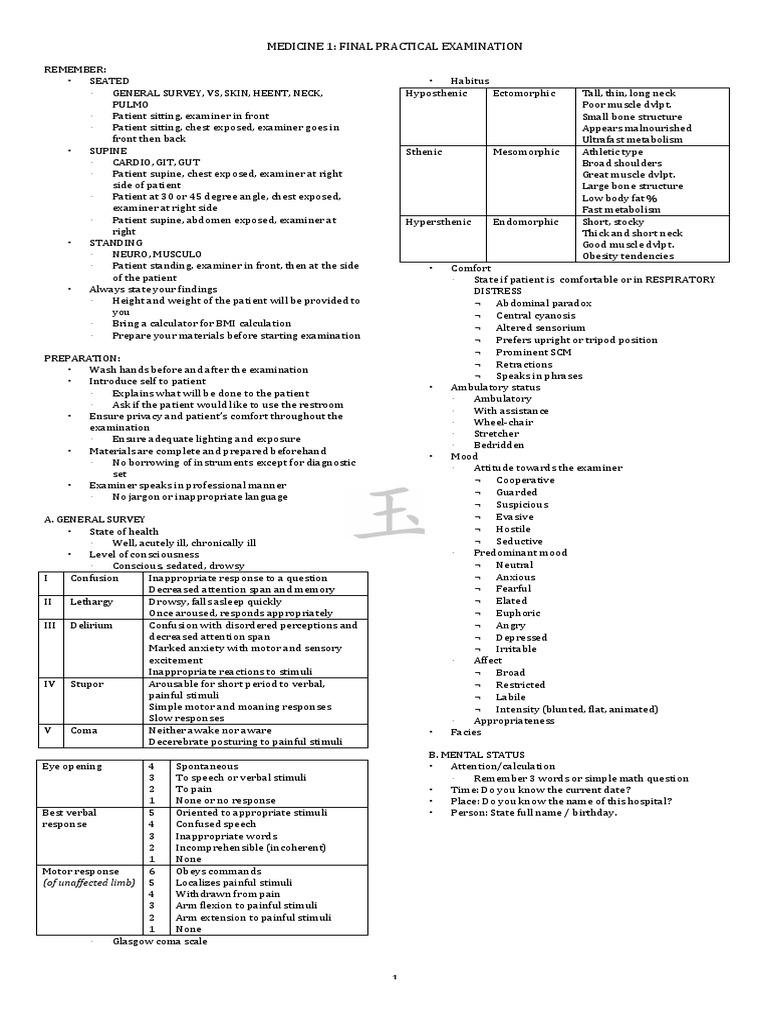 Final Practical Examination Guide | PDF | Pulse | Heart Valve