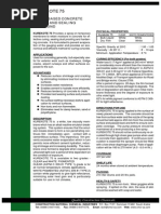 Sika Grout - 114 Sa | PDF | Concrete | Rust