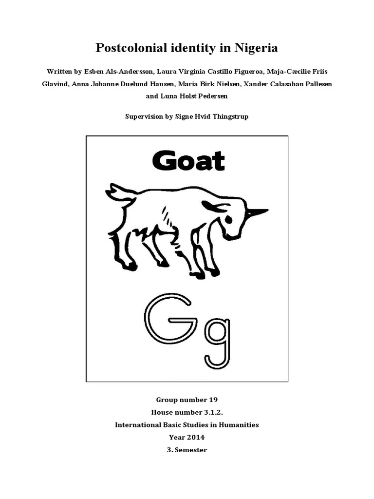 Postcolonial Identity in Nigeria | PDF