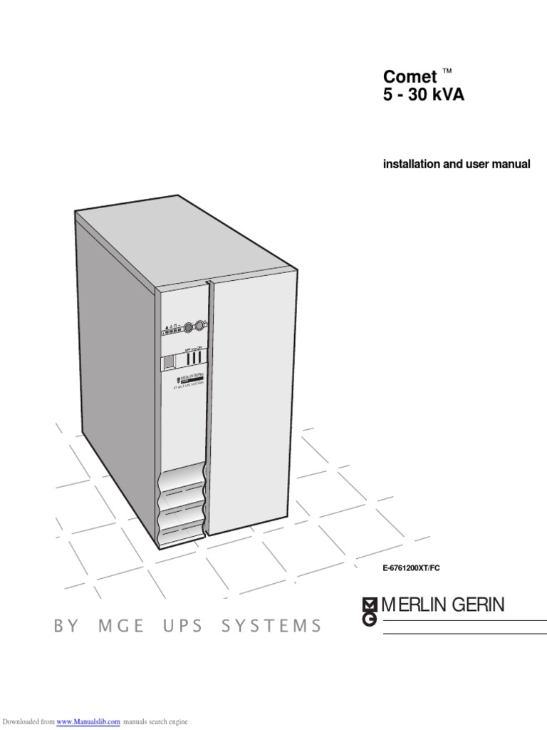 Comet TM 5 30 Kva | PDF | Power Inverter | Power Supply