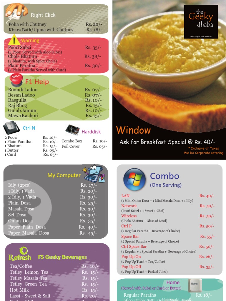 Menu New | PDF