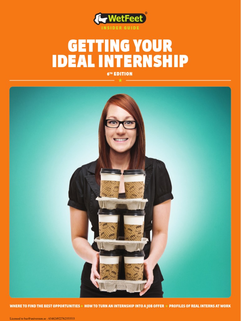 Getting Your Ideal Internship | PDF | Internship | Job Hunting