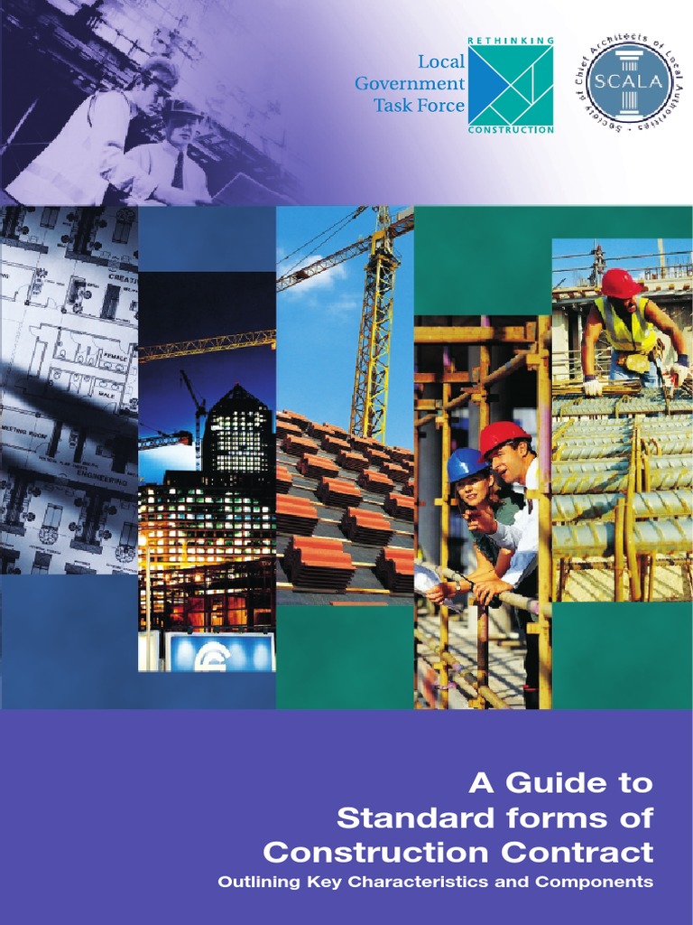 A Guide To The Standard Forms of Contracts | PDF | Procurement ...