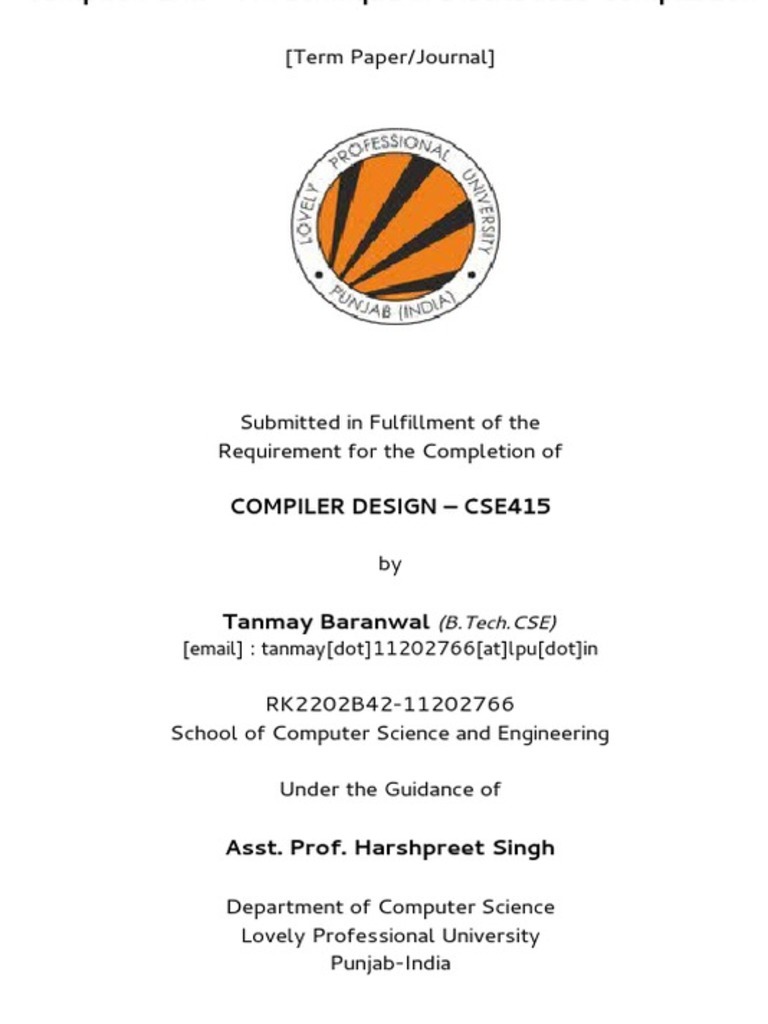 Compile Farm A Technique In Distributed Compilation Pdf Cross Platform Compiler 