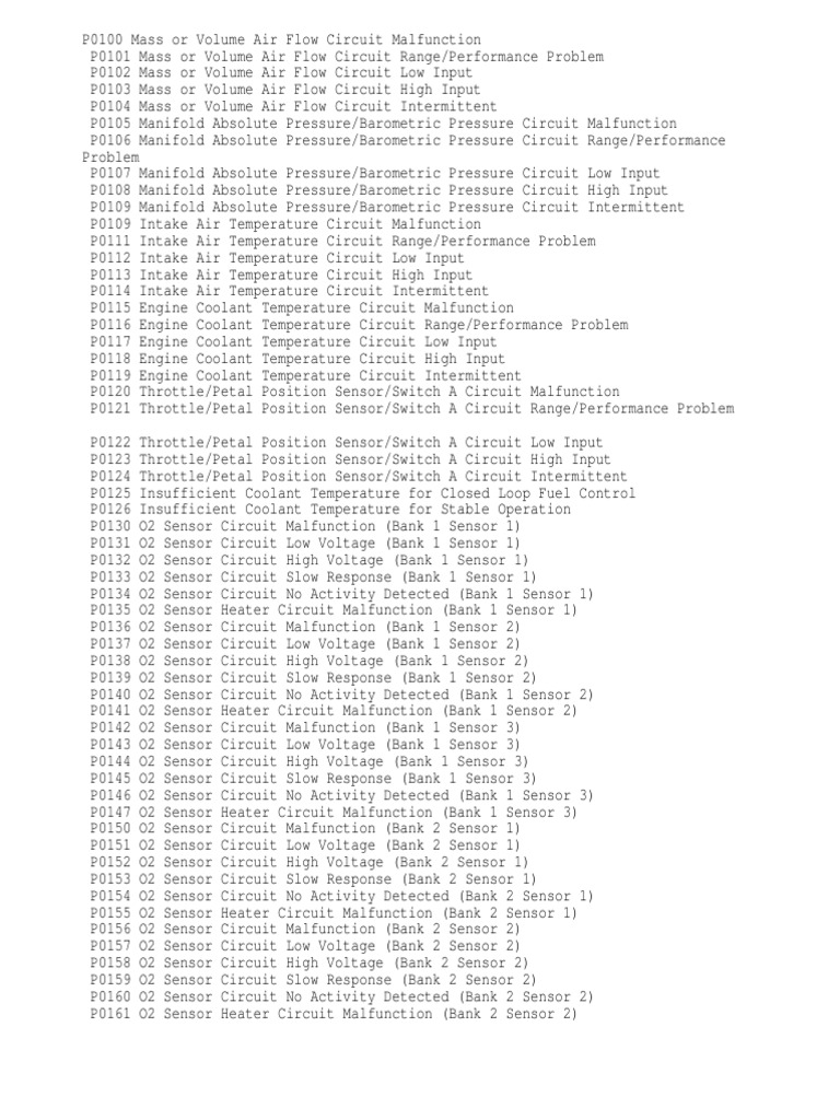 Codigos Mercedes | Download Free PDF | Fuel Injection | Ignition System