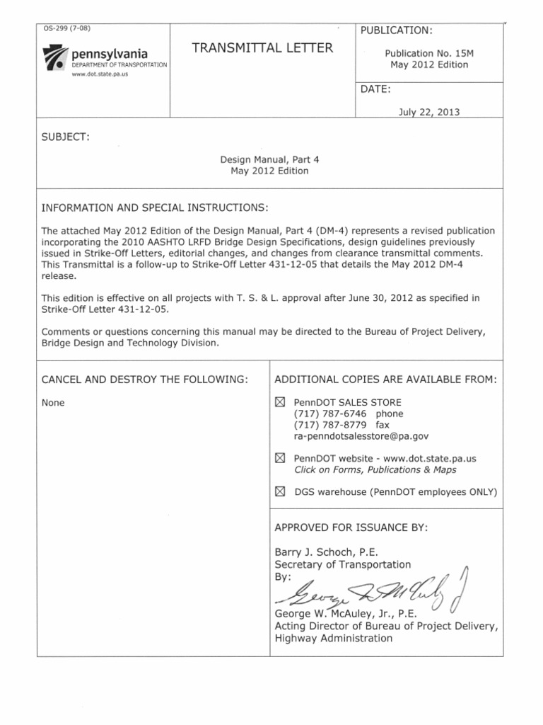 DM4 Penndot Manual | Deep Foundation | Structural Engineering