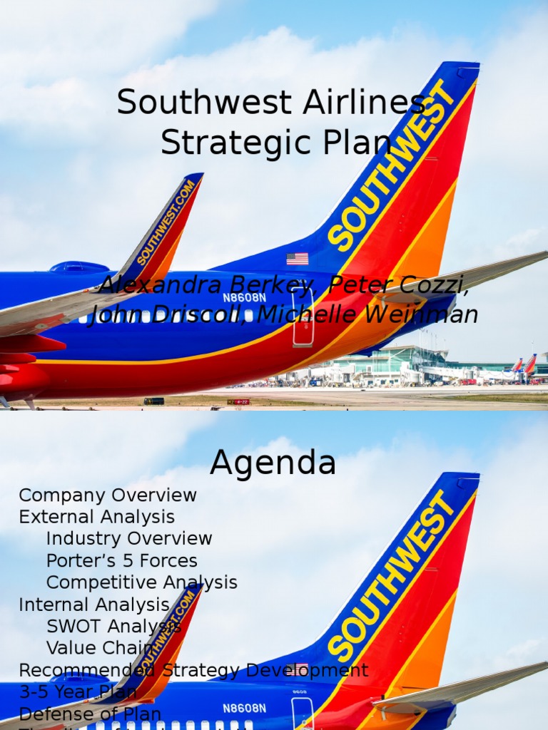 Southwest Airlines Strategic Overview | PDF | Low Cost Carrier ...