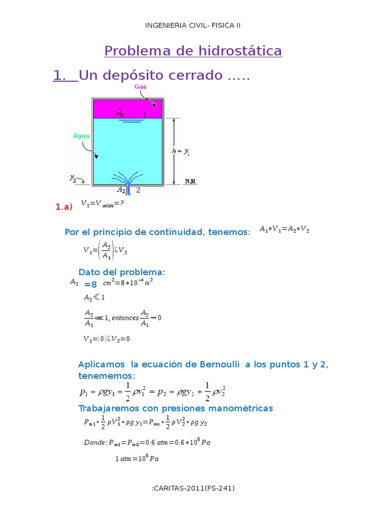 Problema-De Hidro | PDF