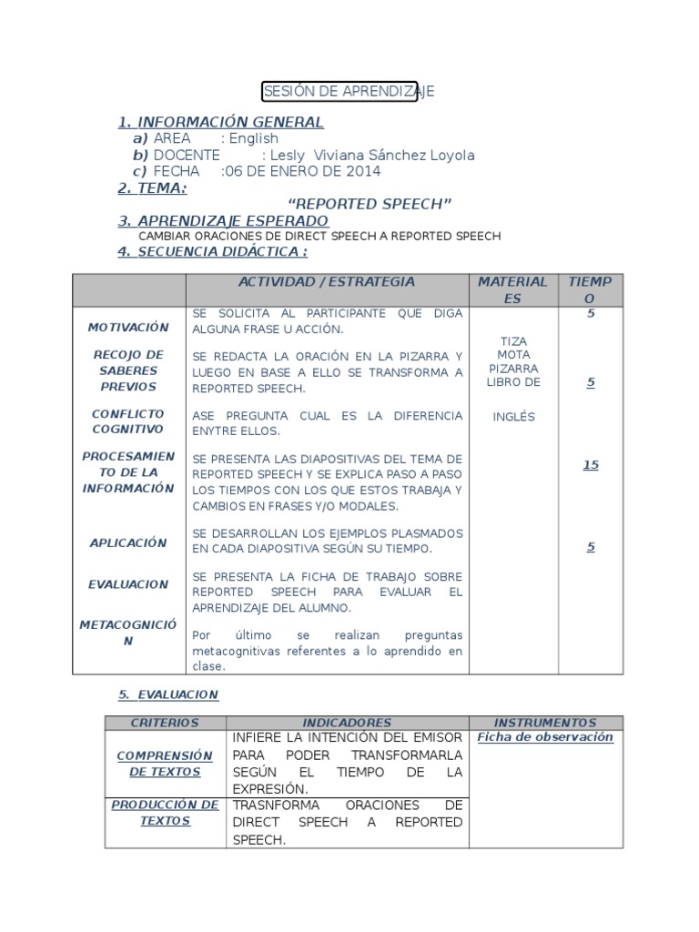 Sesión de Aprendizaje | PDF | Ciencia y matemática