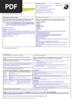 PYP Planner - Sharing The Planet | PDF | Narrative | Learning