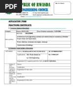 Graduate Engineer Registration in Rwanda | PDF | Technology & Engineering