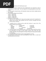 Criteria For Judging Cooking | PDF