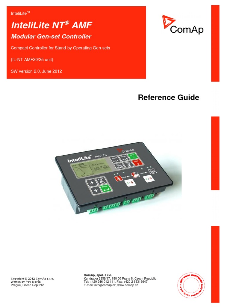 Intelilite NT Amf: Reference Guide | PDF | Booting | General Packet ...
