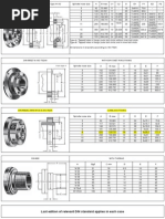 Counterbore and Countersink Dimensions Chart | PDF