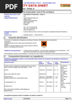 DCP MSDS | PDF | Dangerous Goods | Personal Protective Equipment