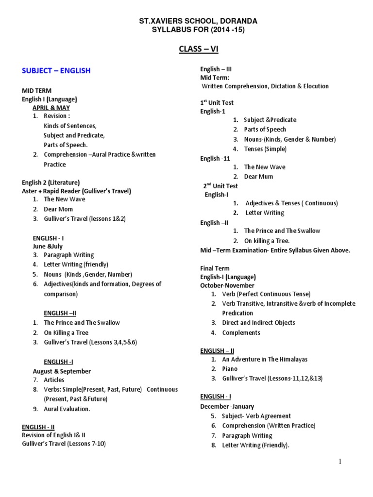 Cbse - Class 6-1409746419 PDF | PDF | Verb | Part Of Speech