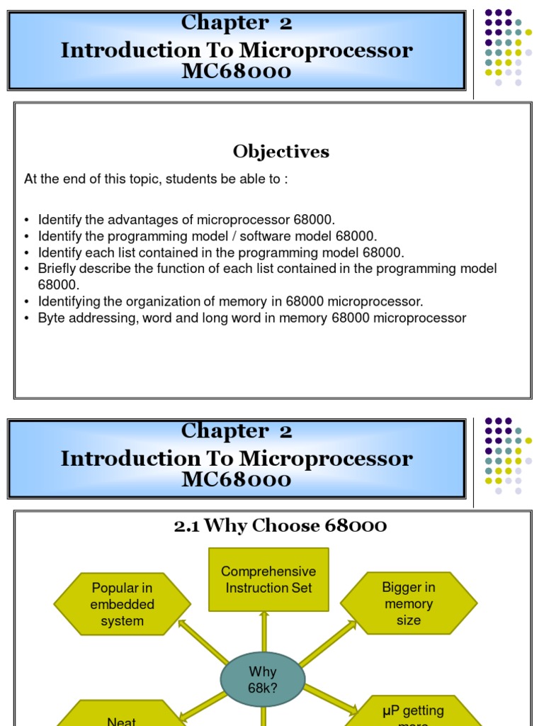 FChapter 2 - Intro To MC68000 | PDF | Central Processing Unit | Pointer ...