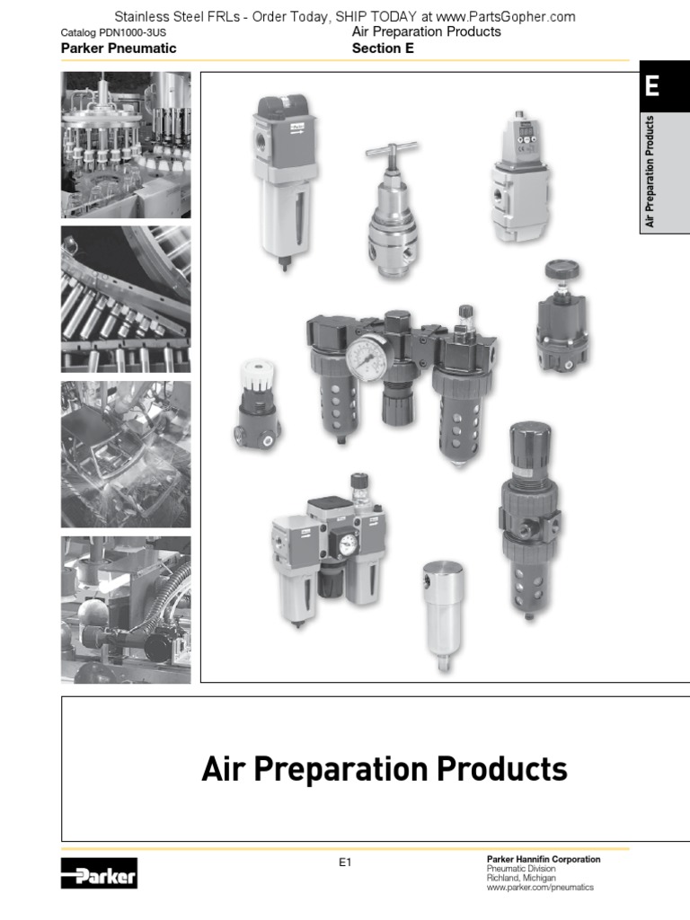 PND1000-3 Stainless Steel FRL | Valve | Stainless Steel