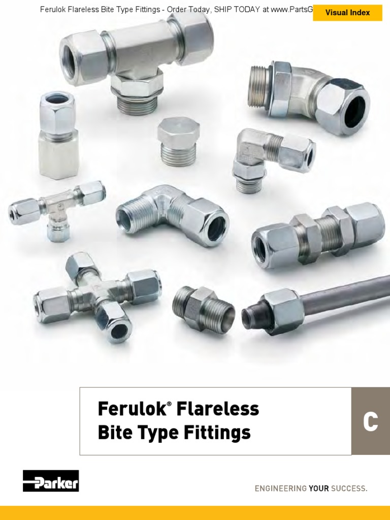 Ferulok Flareless Bite Type Fittings | PDF | Vacuum Tube | Building ...