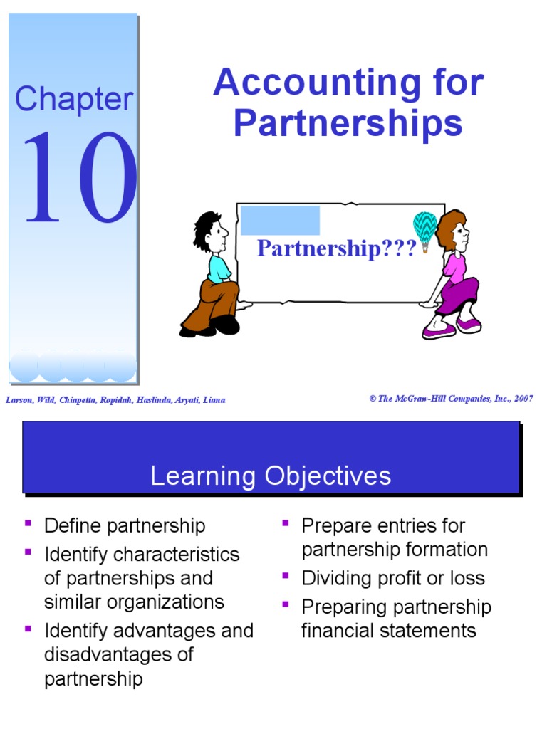 Topic 10 - Accounting For Partnerships | PDF | Limited Liability ...
