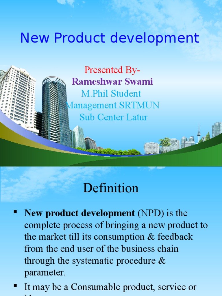 Standard NPD | PDF | New Product Development | Marketing