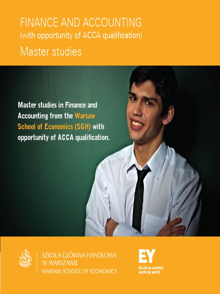 Finance and Accounting Master Studies: (With Opportunity of ACCA ...