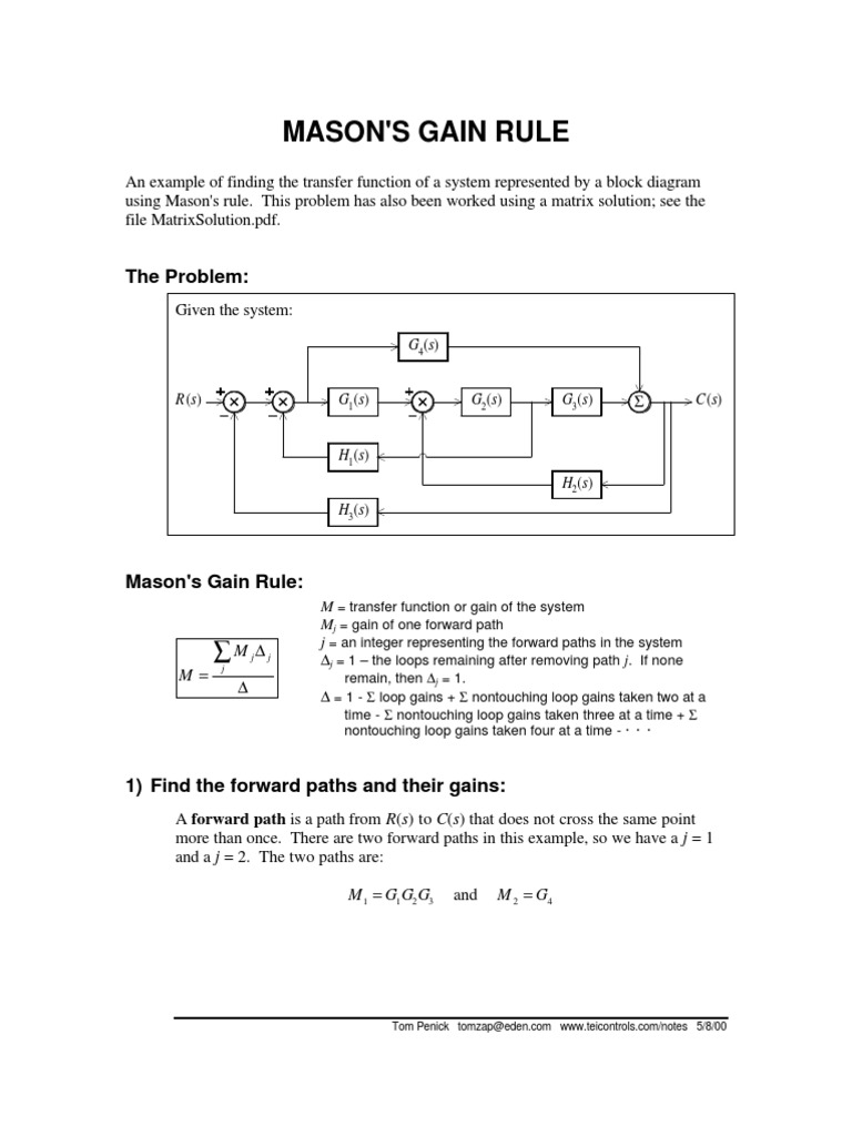 Masons Rule | PDF | Teaching Mathematics | Mathematical Analysis