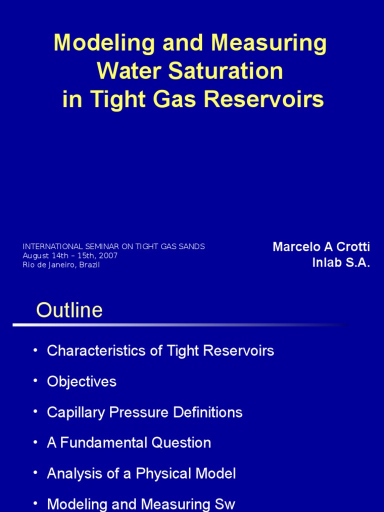 Tight Gas | PDF | Petroleum Reservoir | Permeability (Earth Sciences)