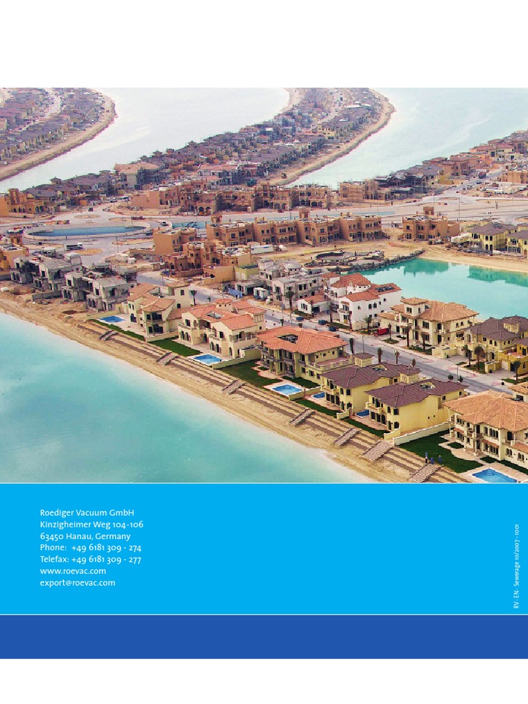 ROEDIGER 2007 RoeVac Vacuum Sewer System | PDF | Sanitary Sewer | Valve