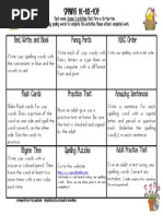 Aa BB CC DD Ee FF GG HH: Phonics Flash Cards | PDF