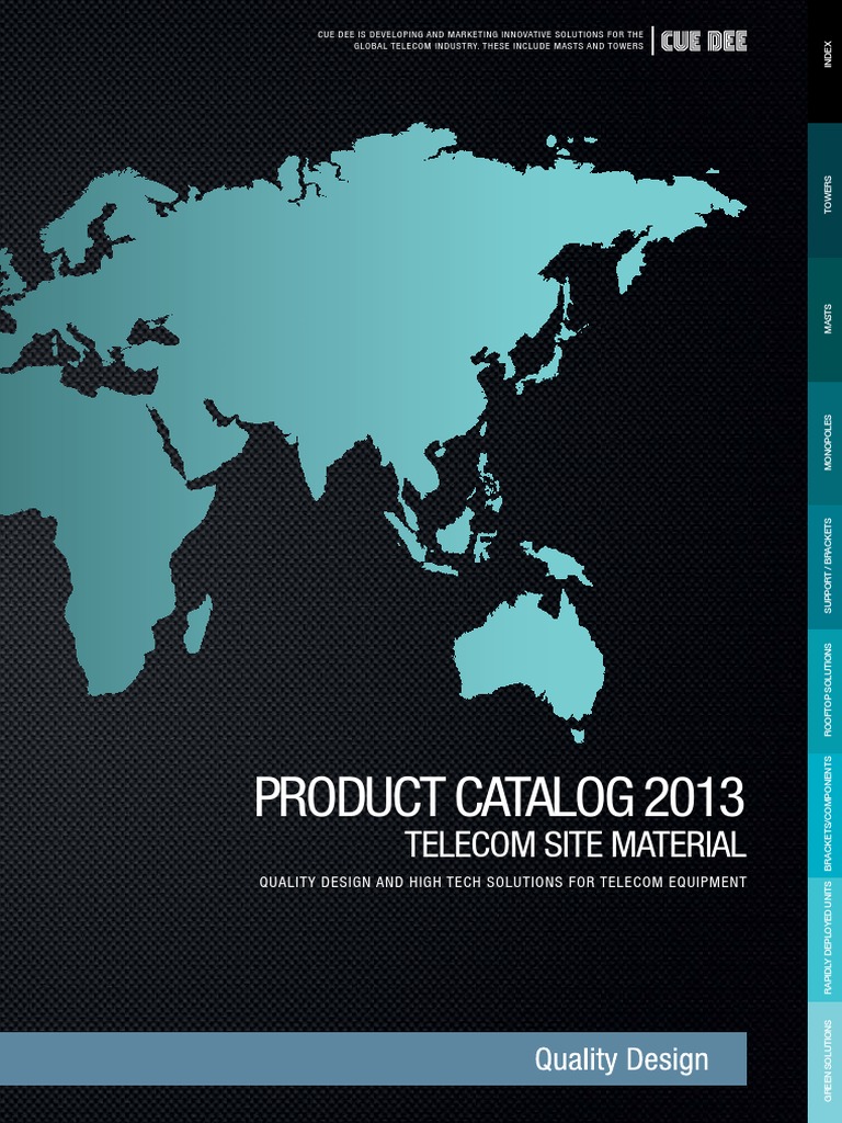 Telecom Product Catalogue Web 2013 | PDF | Antenna (Radio) | Stainless ...