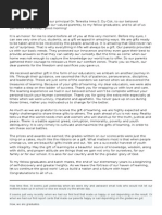 Grade 6 Graduation Pledge of Loyalty | PDF | Gratitude