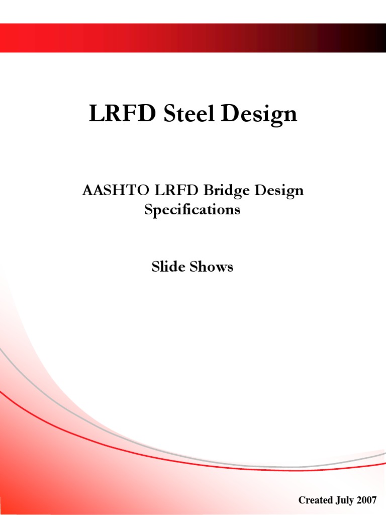 LRFD Steel Design | PDF