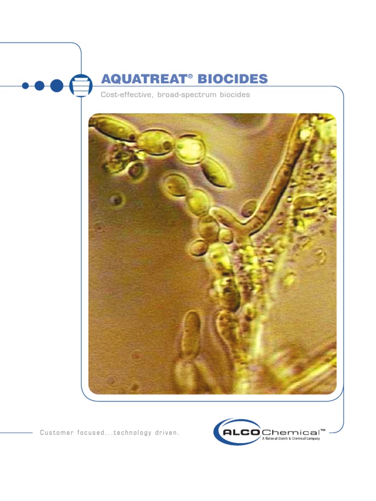 Biocide Brochure | PDF | Algae | Bacteria