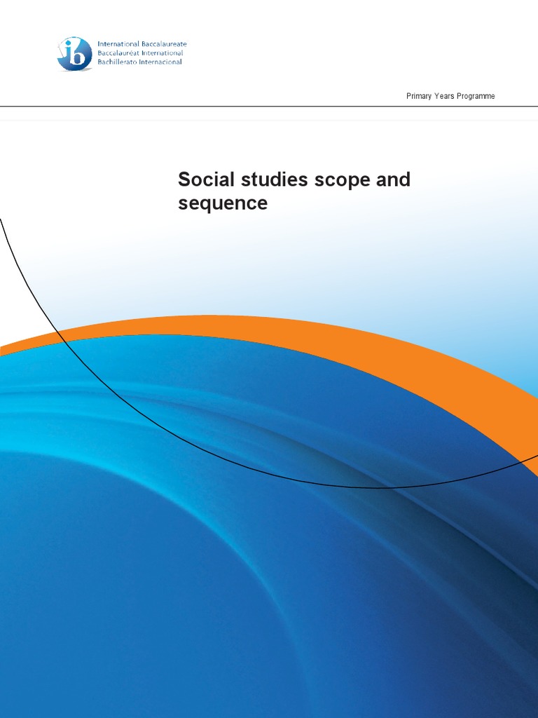 Social Studies Scope and Sequence | PDF | Inquiry | Learning