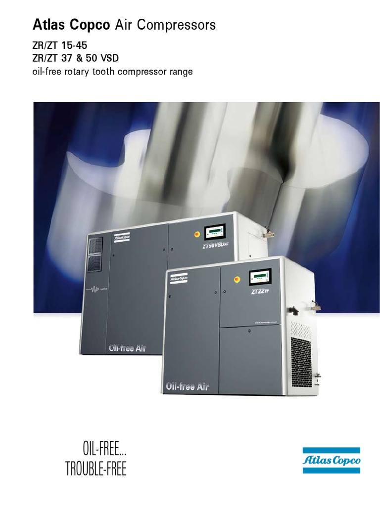 Tooth Compressor ZR - ZT15 - 45 | PDF | Gas Compressor | Clothes Dryer