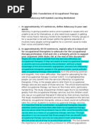 ADL Scoring Cheat Sheet | PDF | Hygiene | Wheelchair