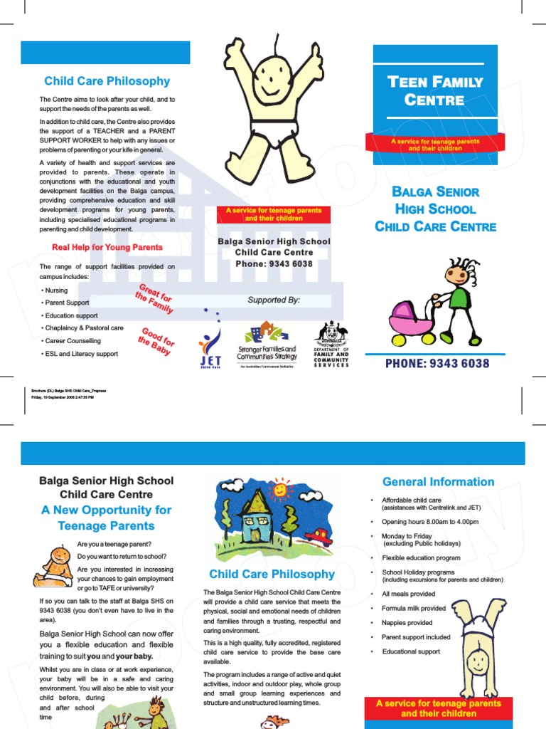 Child Care Philosophy: B S H S C C C | PDF | Child Care | Relationships