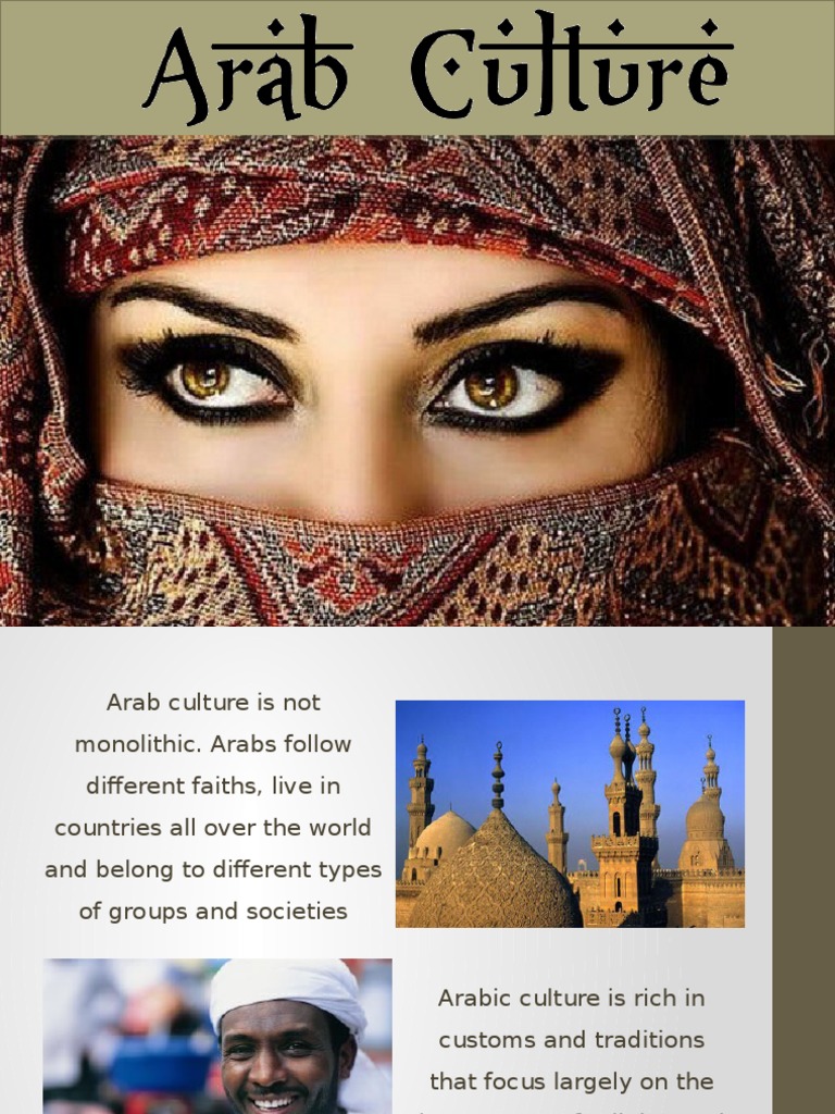 Arabic Culture And Traditions