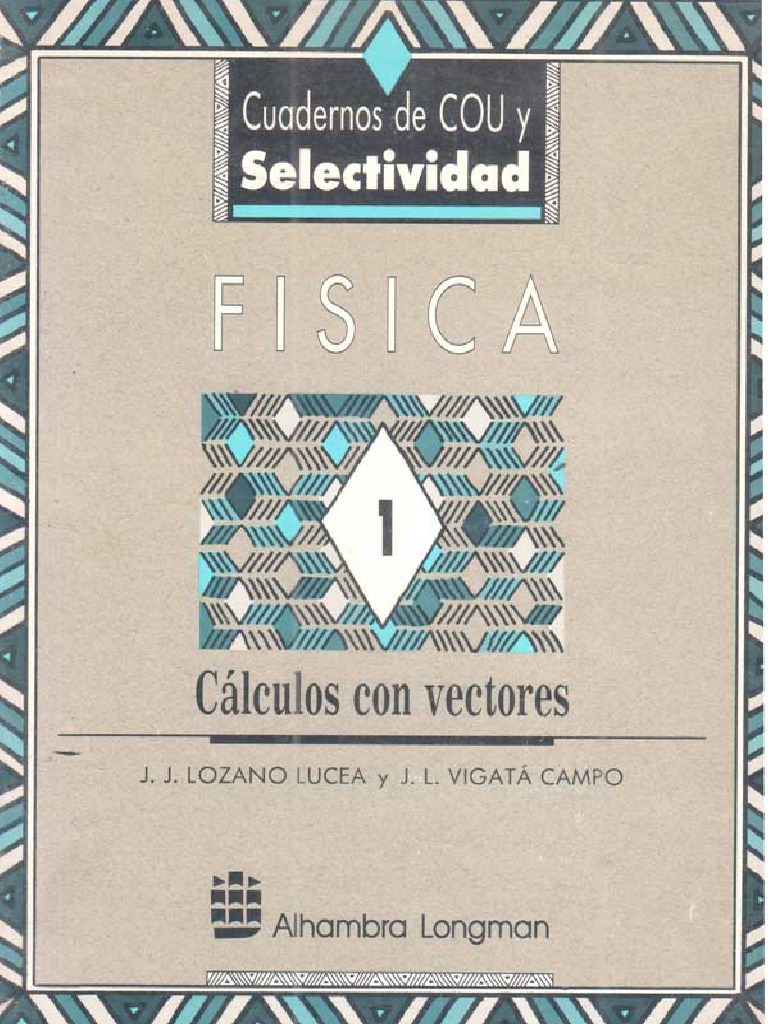 1 Cuaderno Cou Selectividad Calculos Con Vectores | PDF