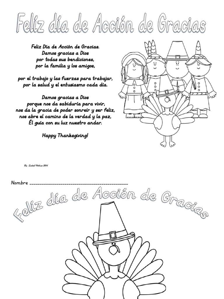 Actividades Día de Acción de Gracias | PDF